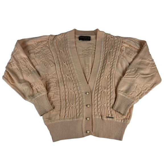 geiger | Sweaters | Geiger Austria Cable Knit Crop Cardigan Sweater ...